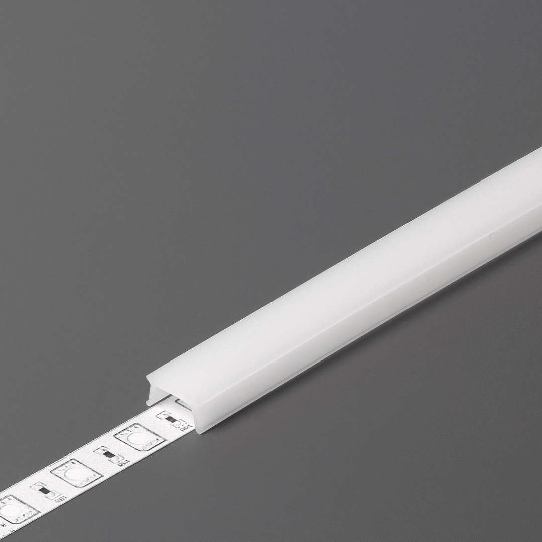 Milky Click cover 2 meter voor HIDE10 stucprofielen - LEDStripXL