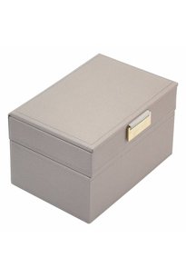 Classic "Etui" in Taupe & Grey - STACKERS BOX