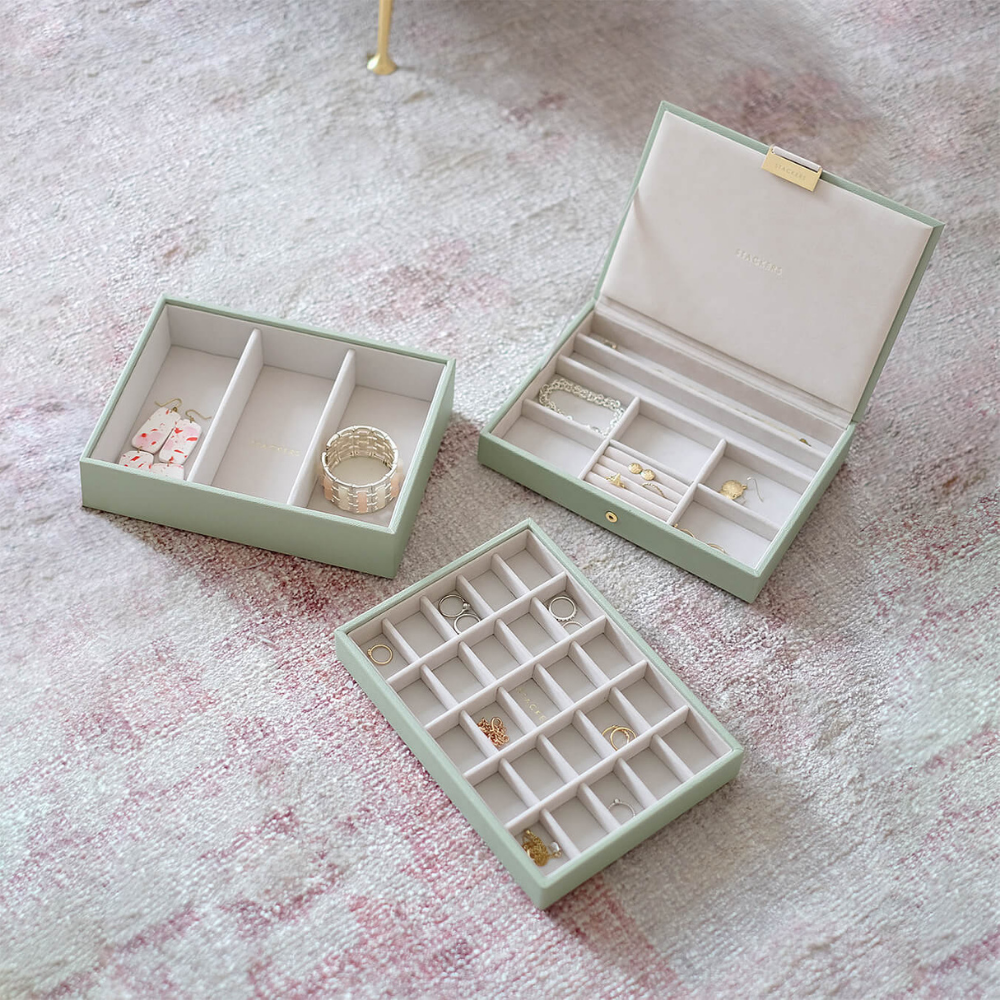 STACKERS Classic 3-Set Sage Green - STACKERS & Co