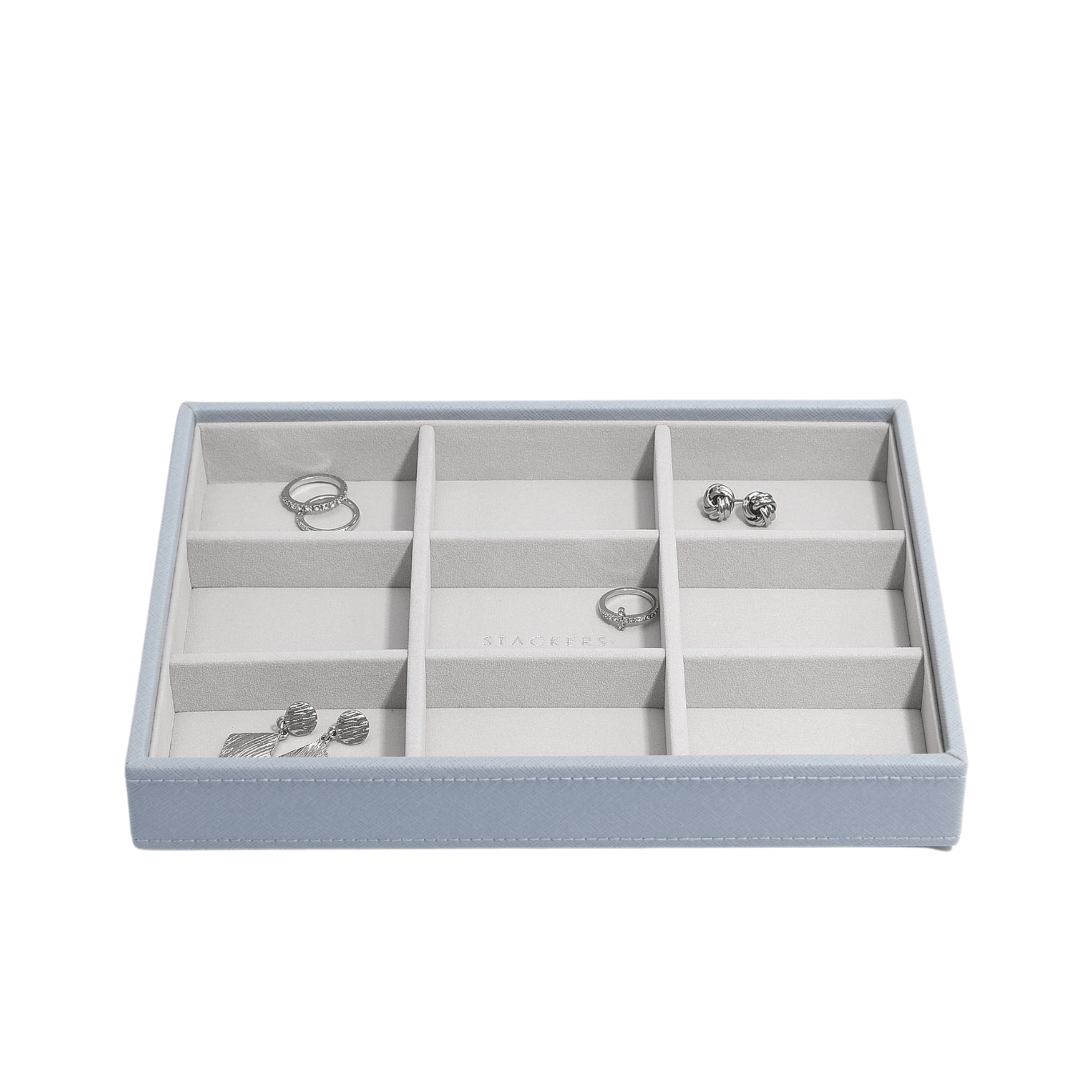 STACKERS "Classic" 9-Section Box / Dusky Blue - STACKERS BOX