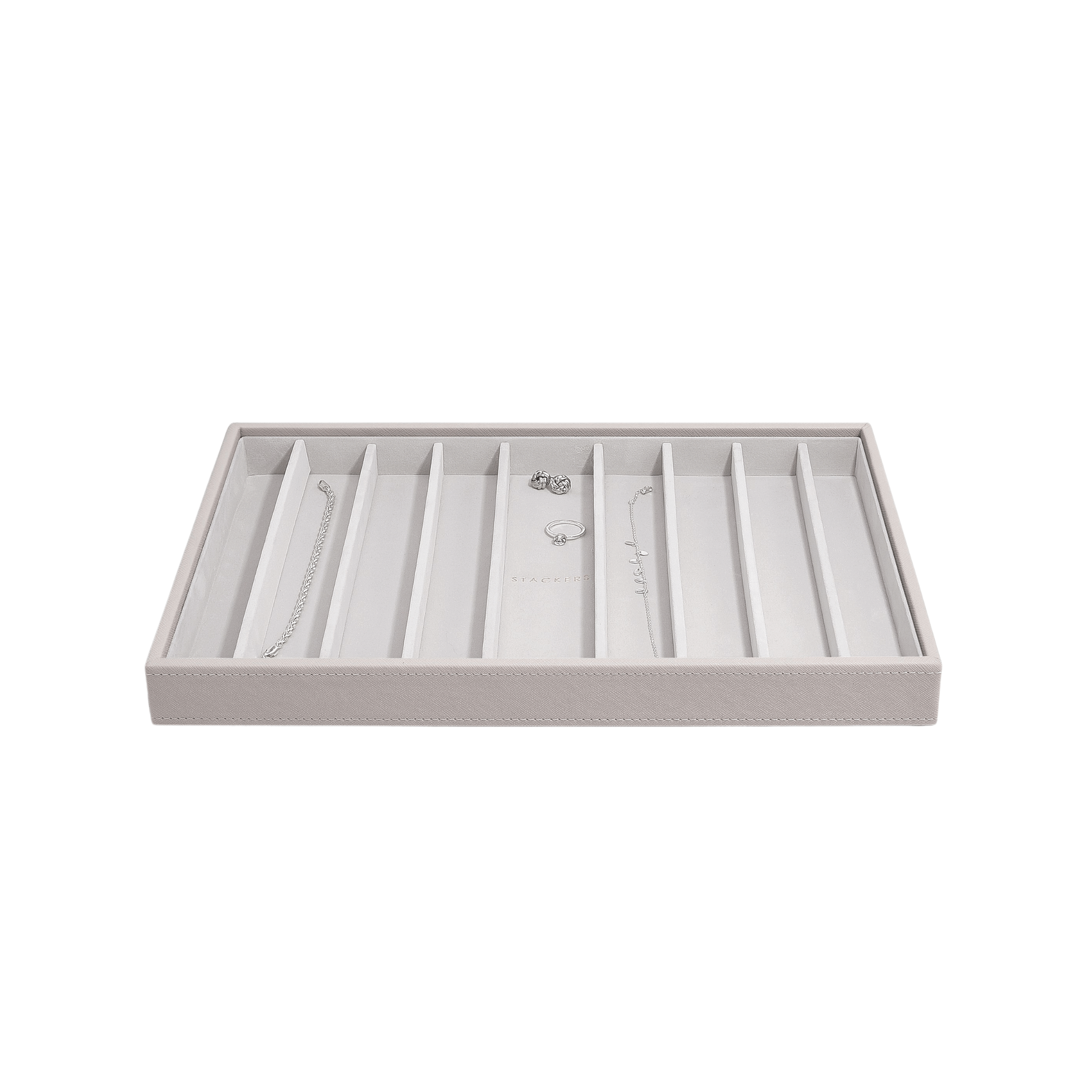 STACKERS "Supersize" 9-Section-Box in Taupe - STACKERS & Co