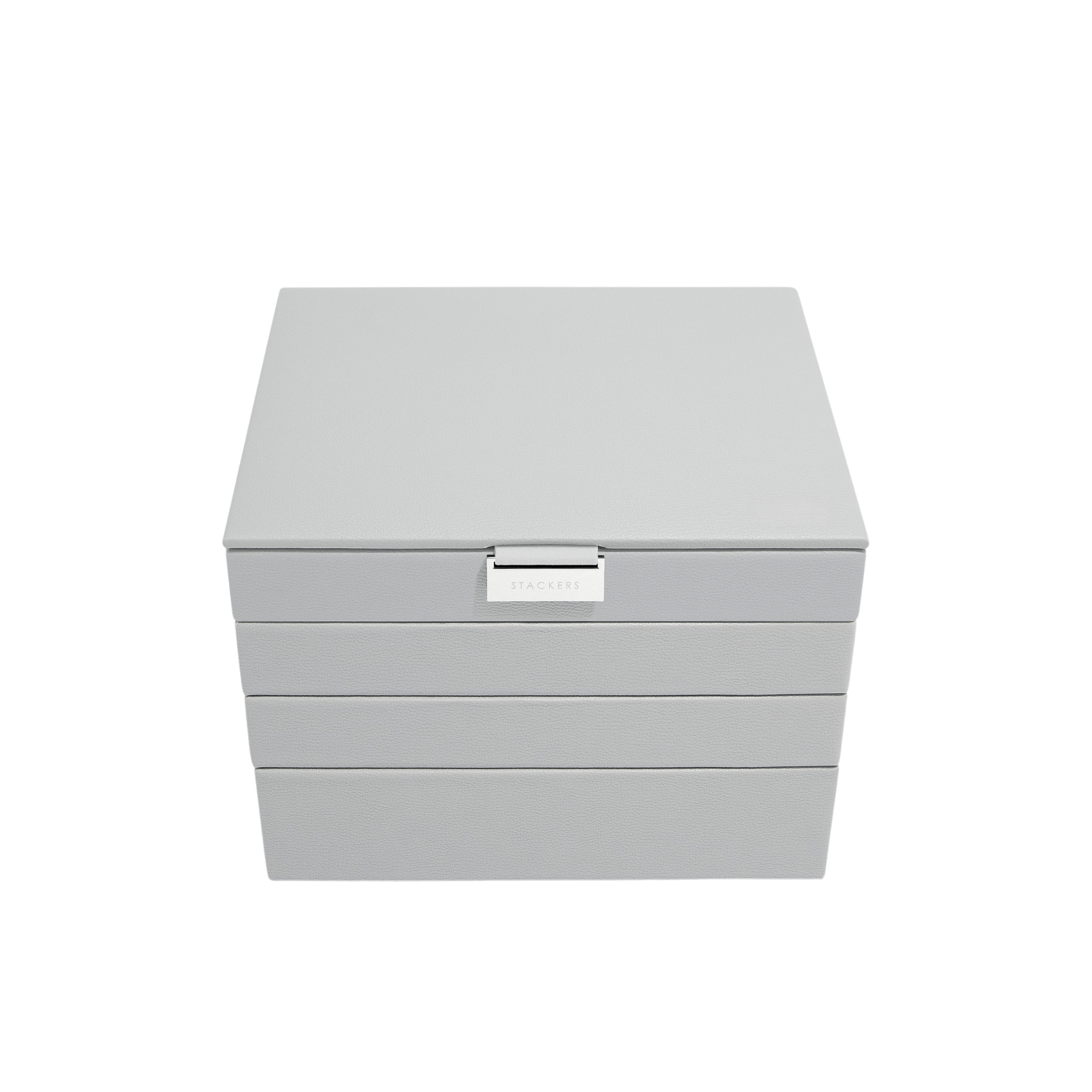 STACKERS "Classic " 4-Set Sieradendoos in Grey - STACKERS & Co