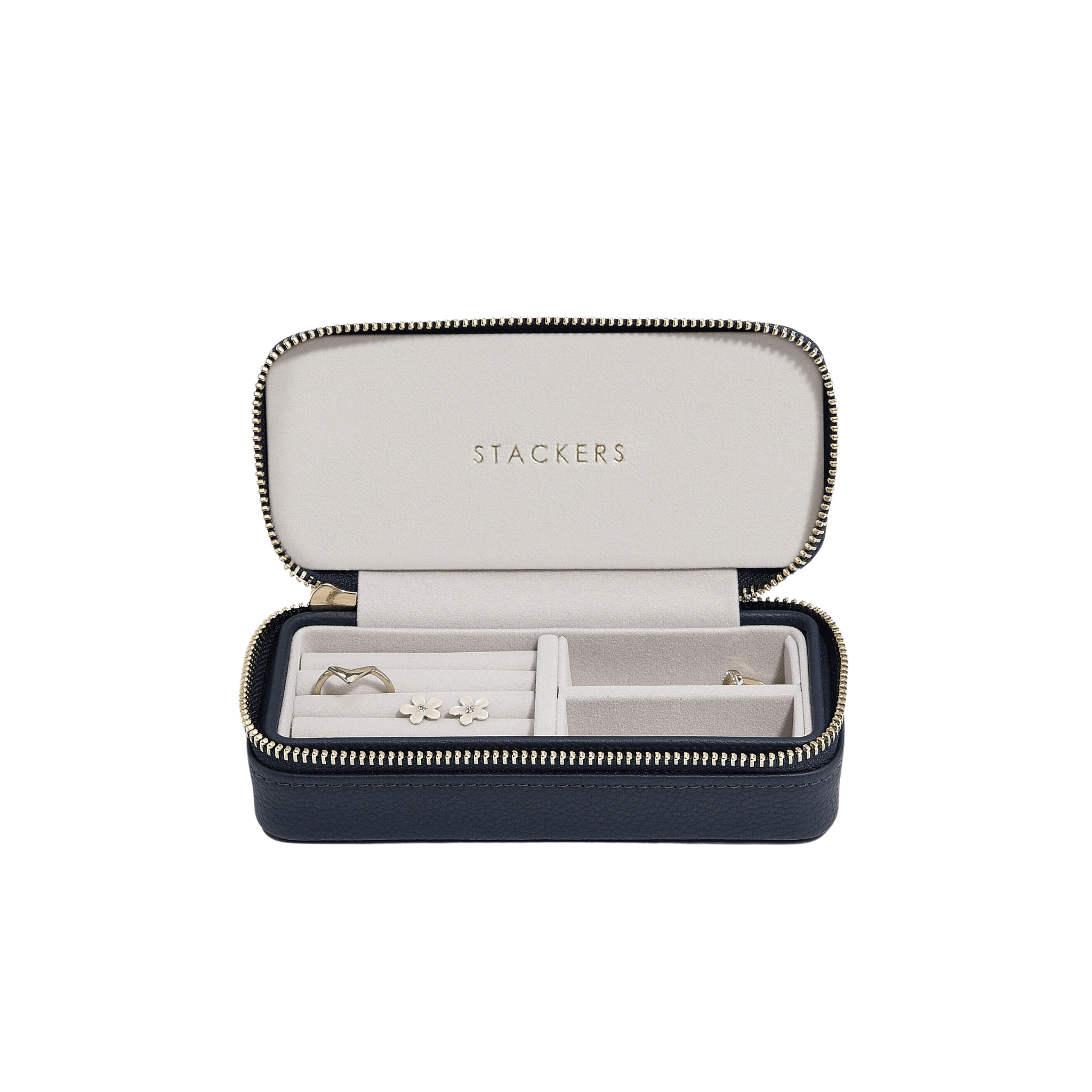 STACKERS "Classic" Travel Box / Navy & Grey - STACKERS BOX