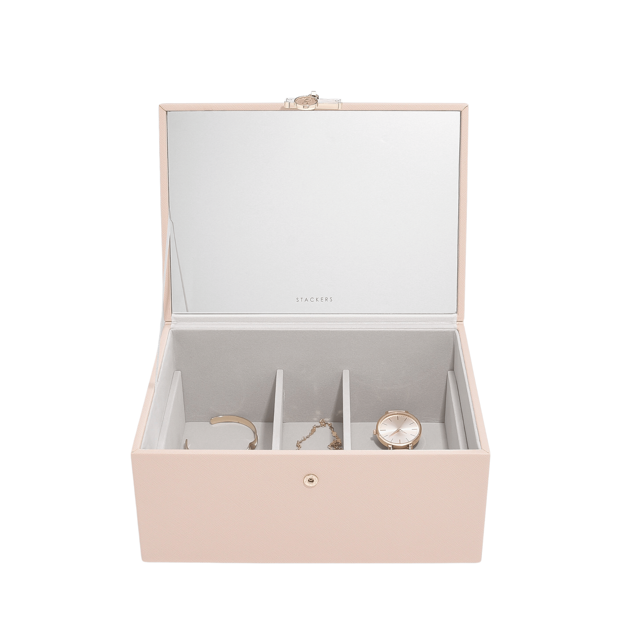 STACKERS Classic "Luxury" Jwellery Box / Blush Pink - STACKERS & Co