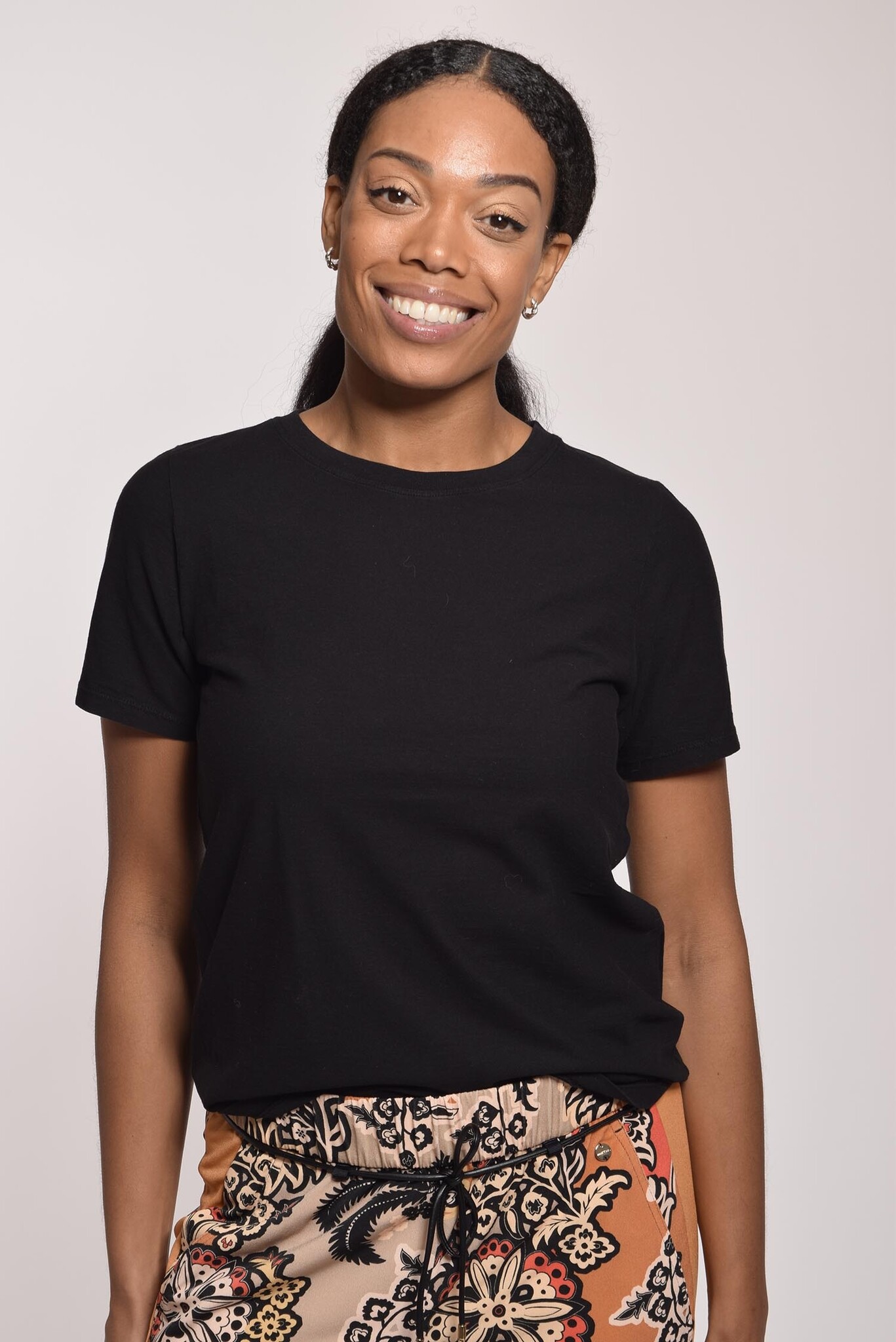 Neeve T-shirt Korte Mouw Crewneck - Van Dort Mode