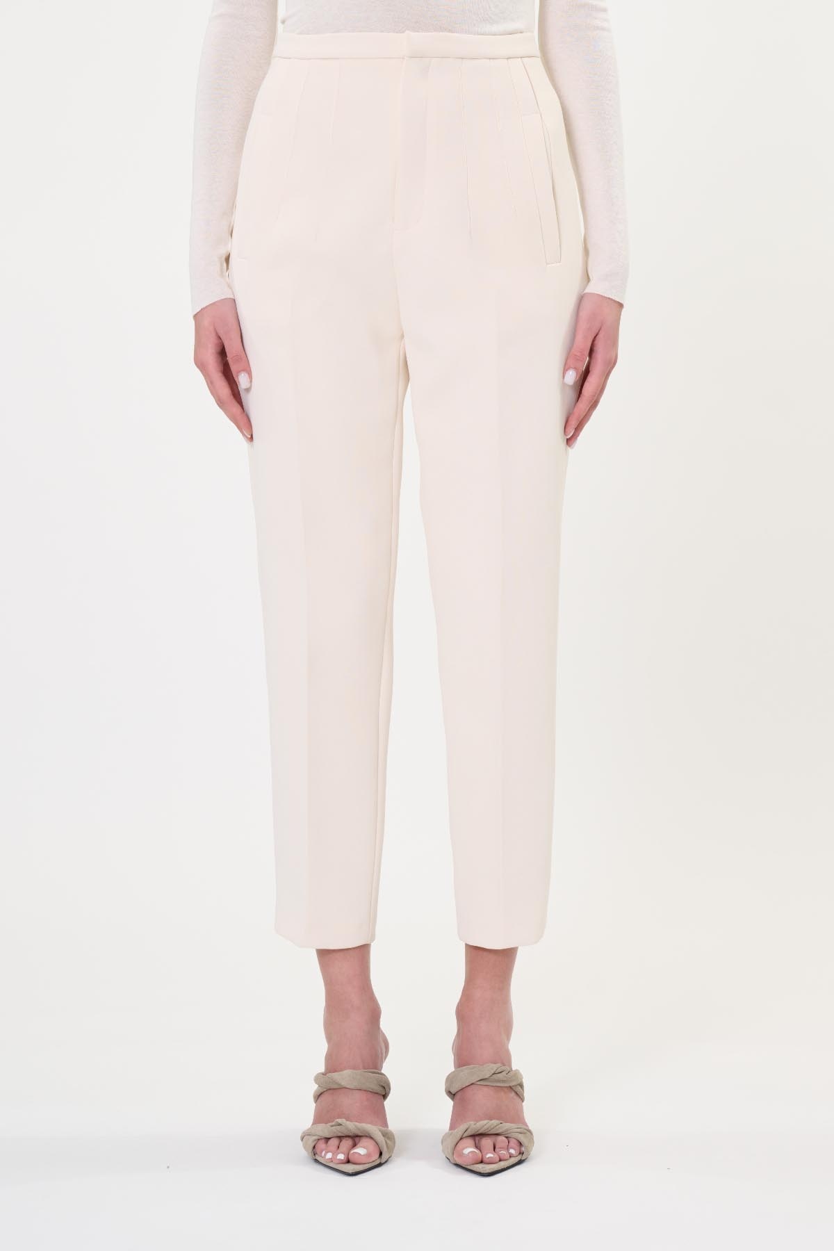 IRO Off White Pantalon Cazia | Sinds 1954 - Van Dort Mode