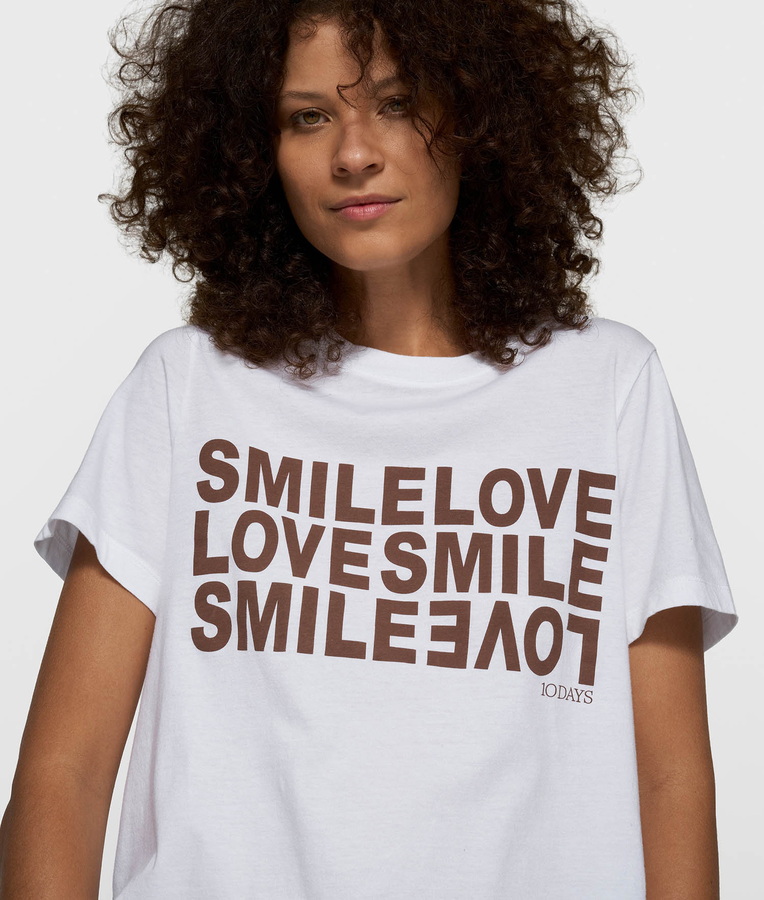 10Days petit smile love tee - Van Dort Mode