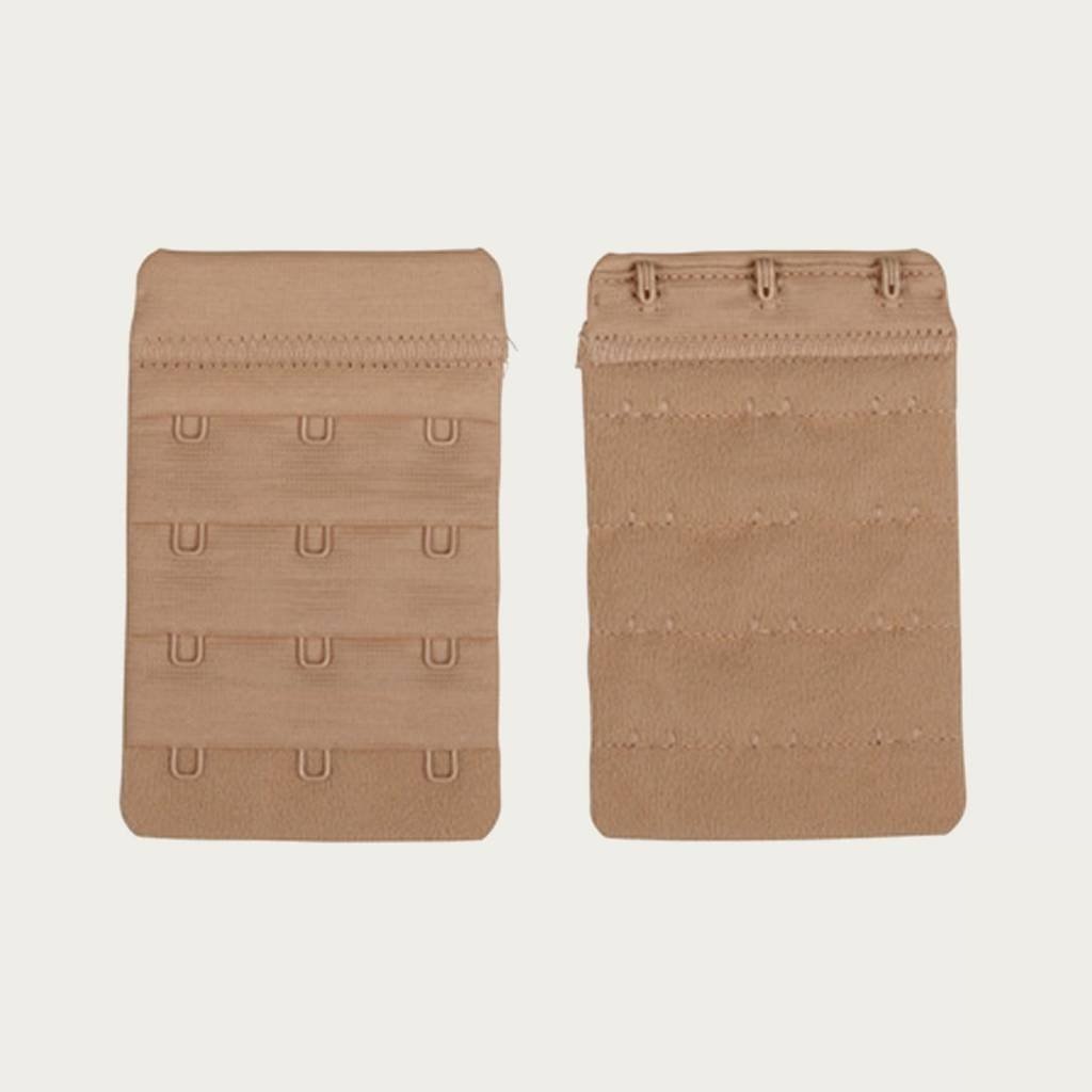 Op en Top Zwanger bh Verlengstuk 3 Haaks Beige (2 Pack) - Op en Top Zwanger