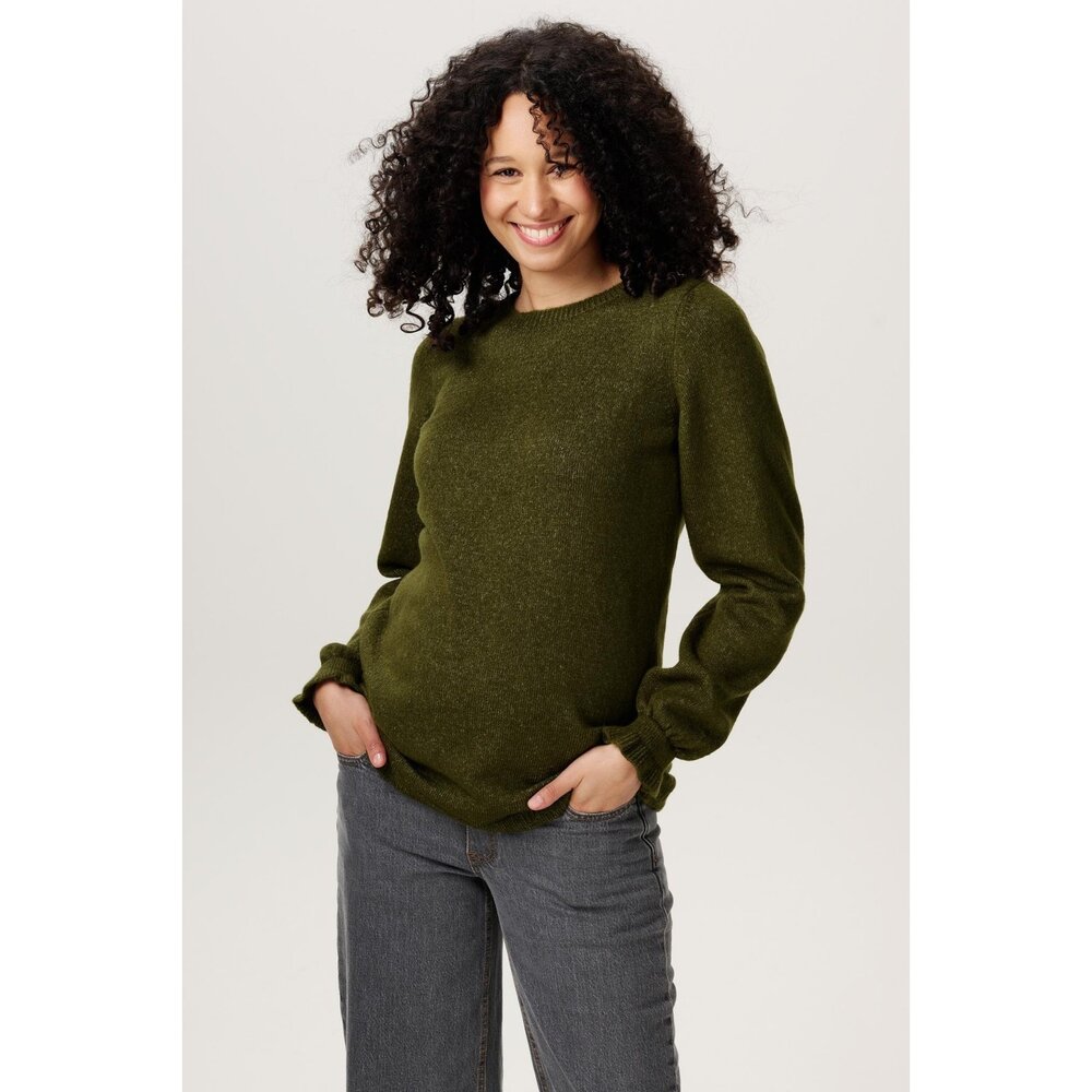 Zwangerschapsjurk Longsleeve Forli - Op en Top Zwanger