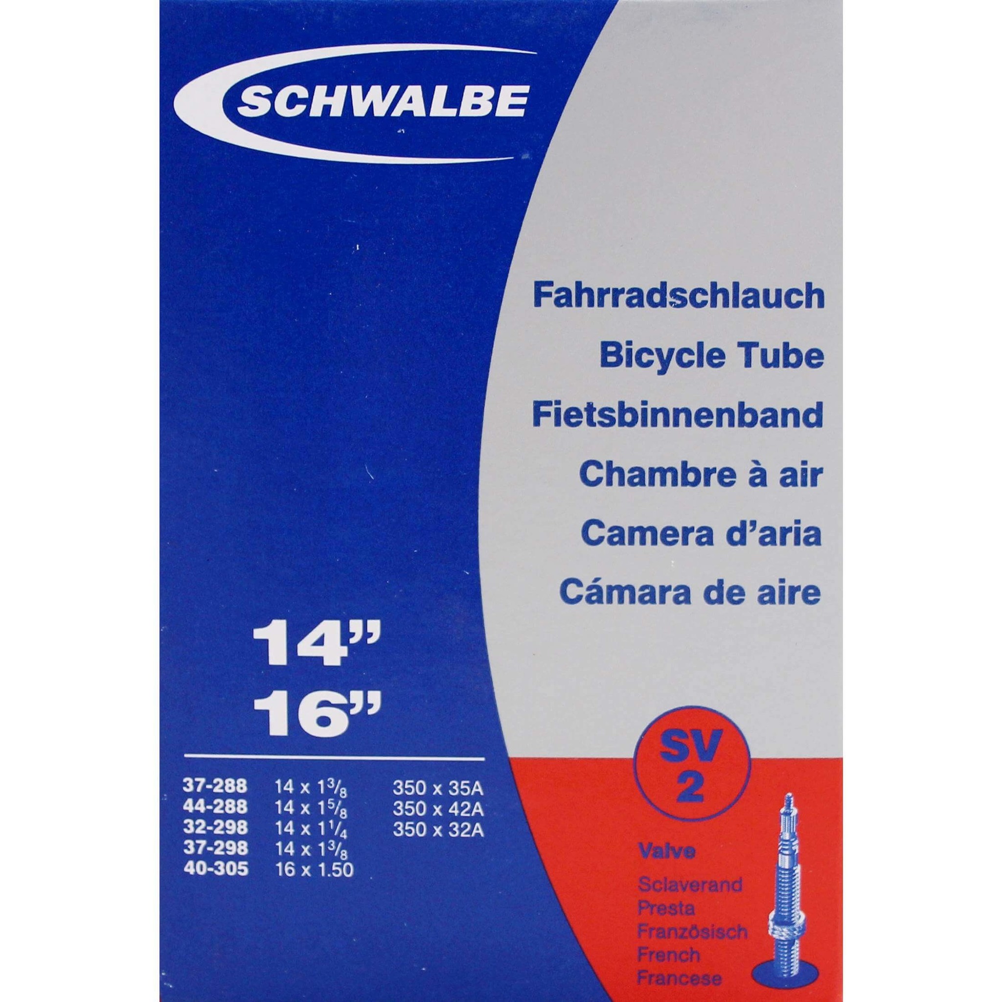 Binnenband SV2 14 X 1 1 4 16 X 1 50 Sv Dahon Vouwfietsen nl Binnenband SV2 14 X 1 1 4 16 X 1 50 Sv Dahon Vouwfietsen nl
