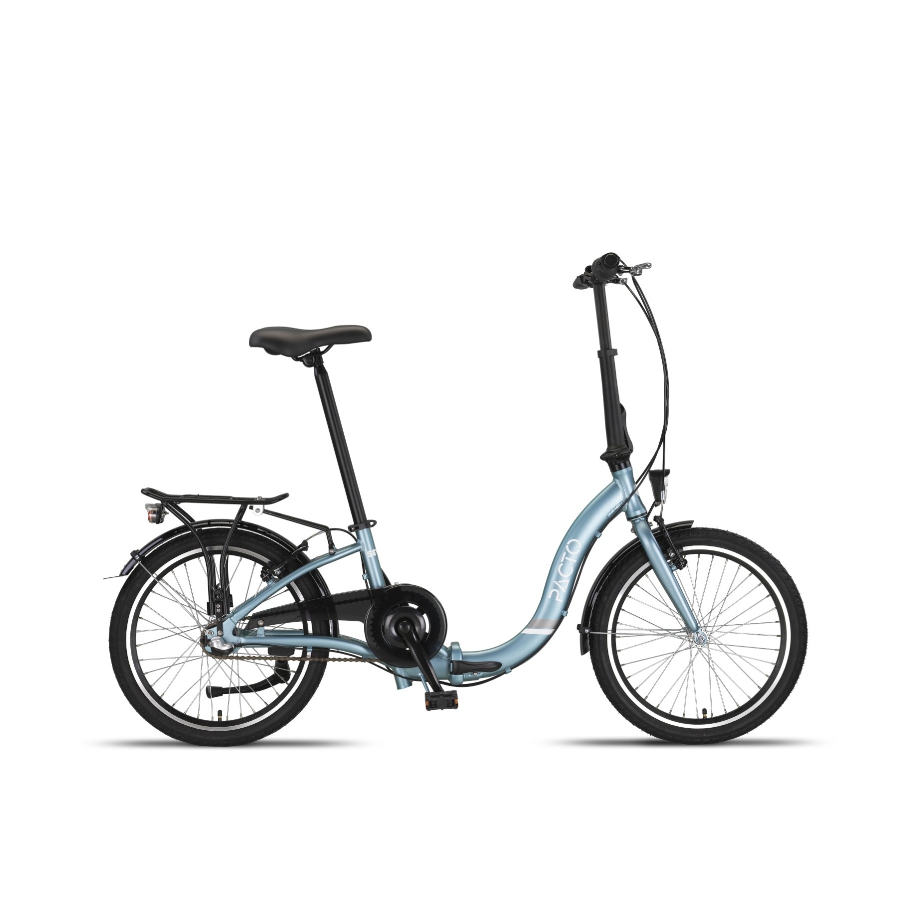 Pacto Seven Vouwfiets Licht Blauw - Dahon-Vouwfietsen.nl