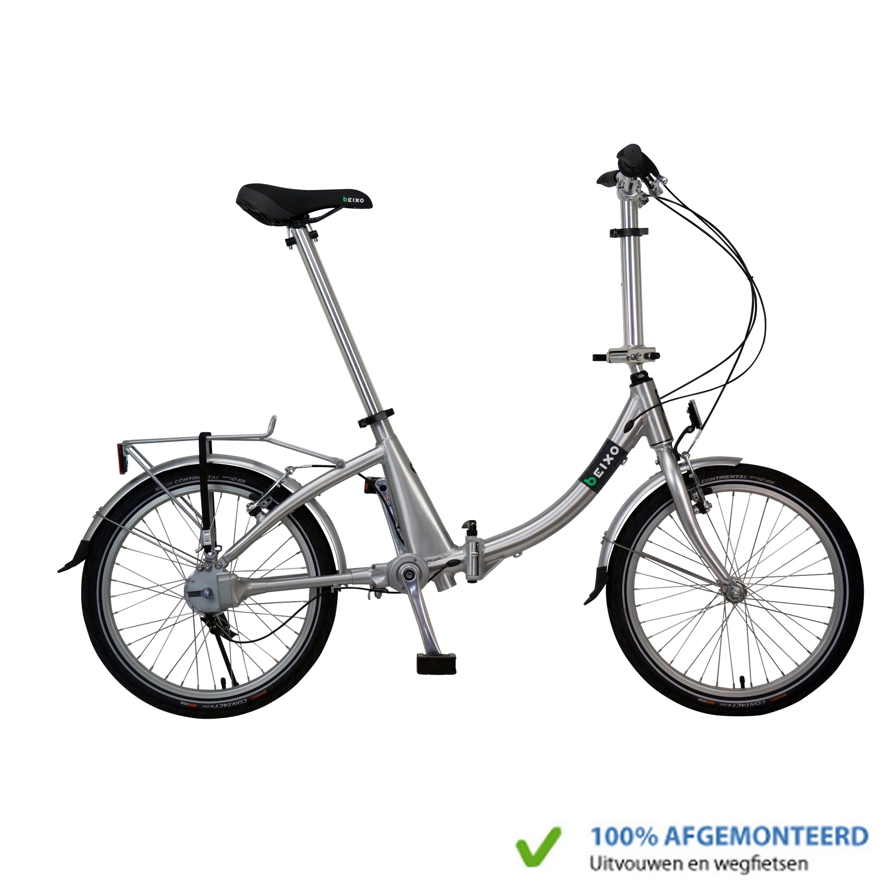 Beixo Vouwfiets Compact Lage Instap met cardanas Zilver - Dahon ...