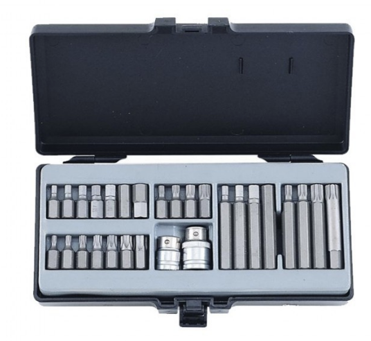28pc 10mm bit set - MZS Gereedschap & Slijpservive