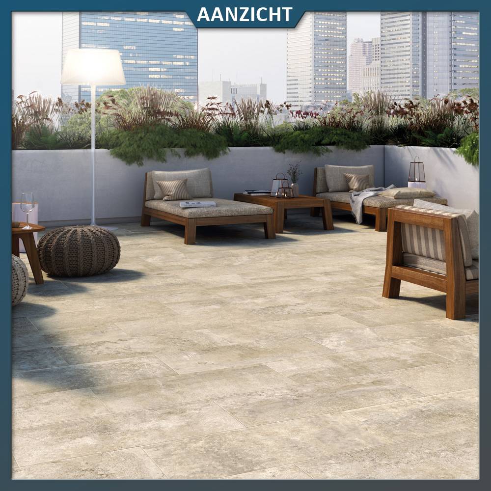 Keramische tegel Always Beige 60x60x2 cm - Castelvetro ...