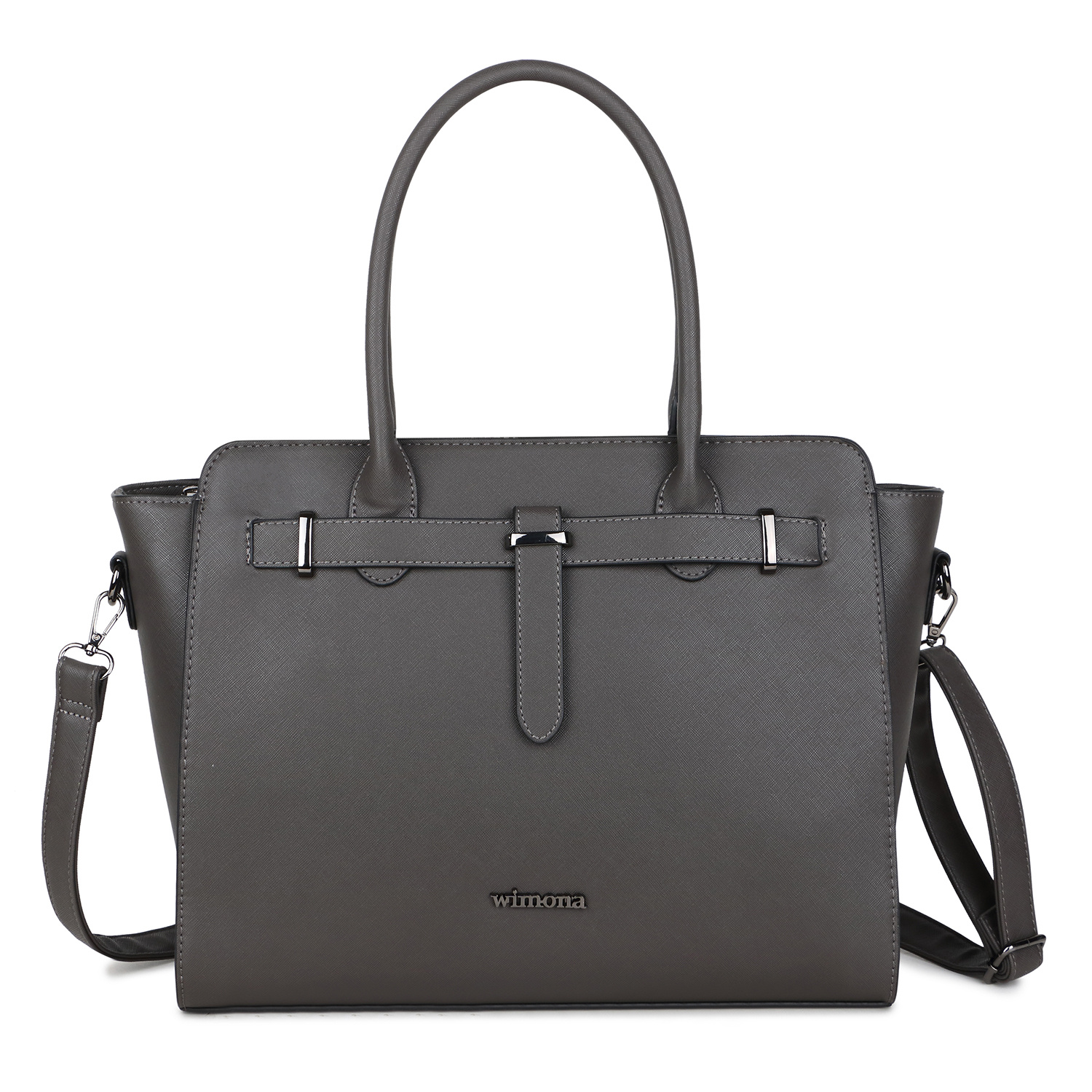 Wimona Sienna School/werktas Grijs - KofferStunter