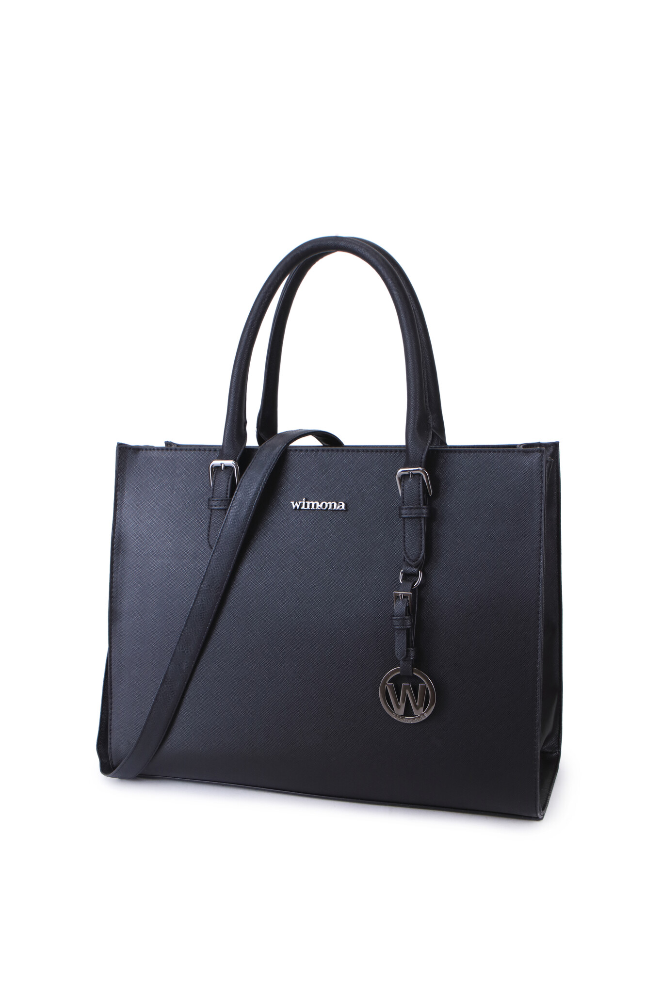 Wimona Natalia One School/werktas Zwart - KofferStunter