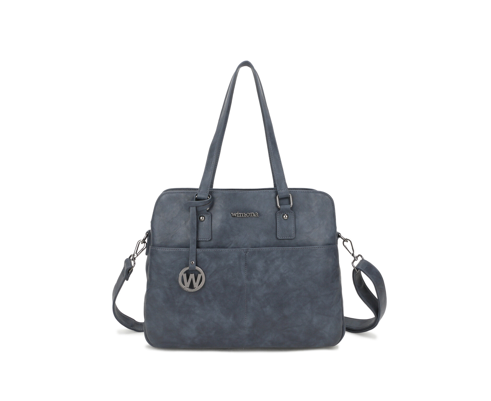 Wimona Carlotta School/werktas Donkerblauw - KofferStunter