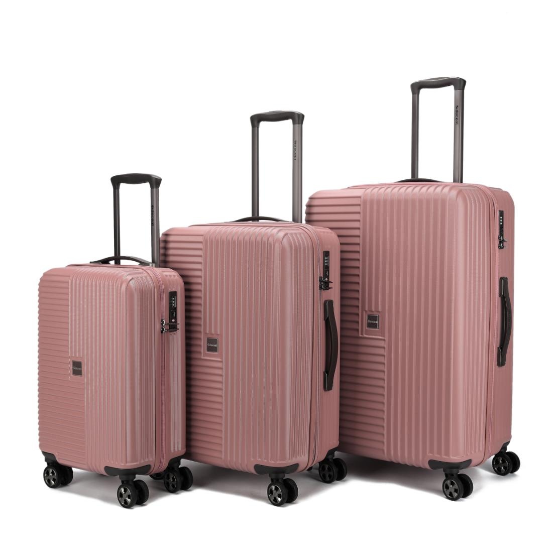 Tourister Kofferset Oud Roze Inhoud 96, 65 en 32 Liter - KofferStunter
