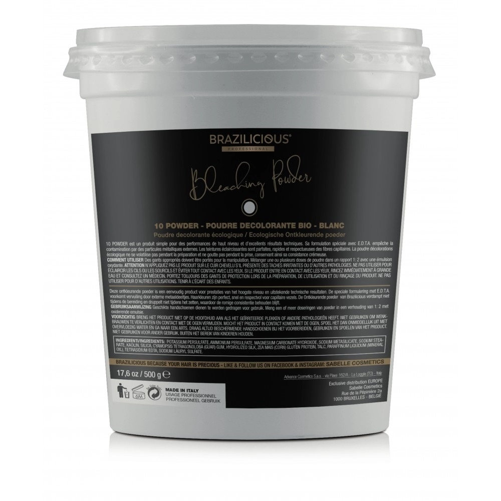 Bralisicious Bleaching Powder. 500gr with - Haarboetiek.be