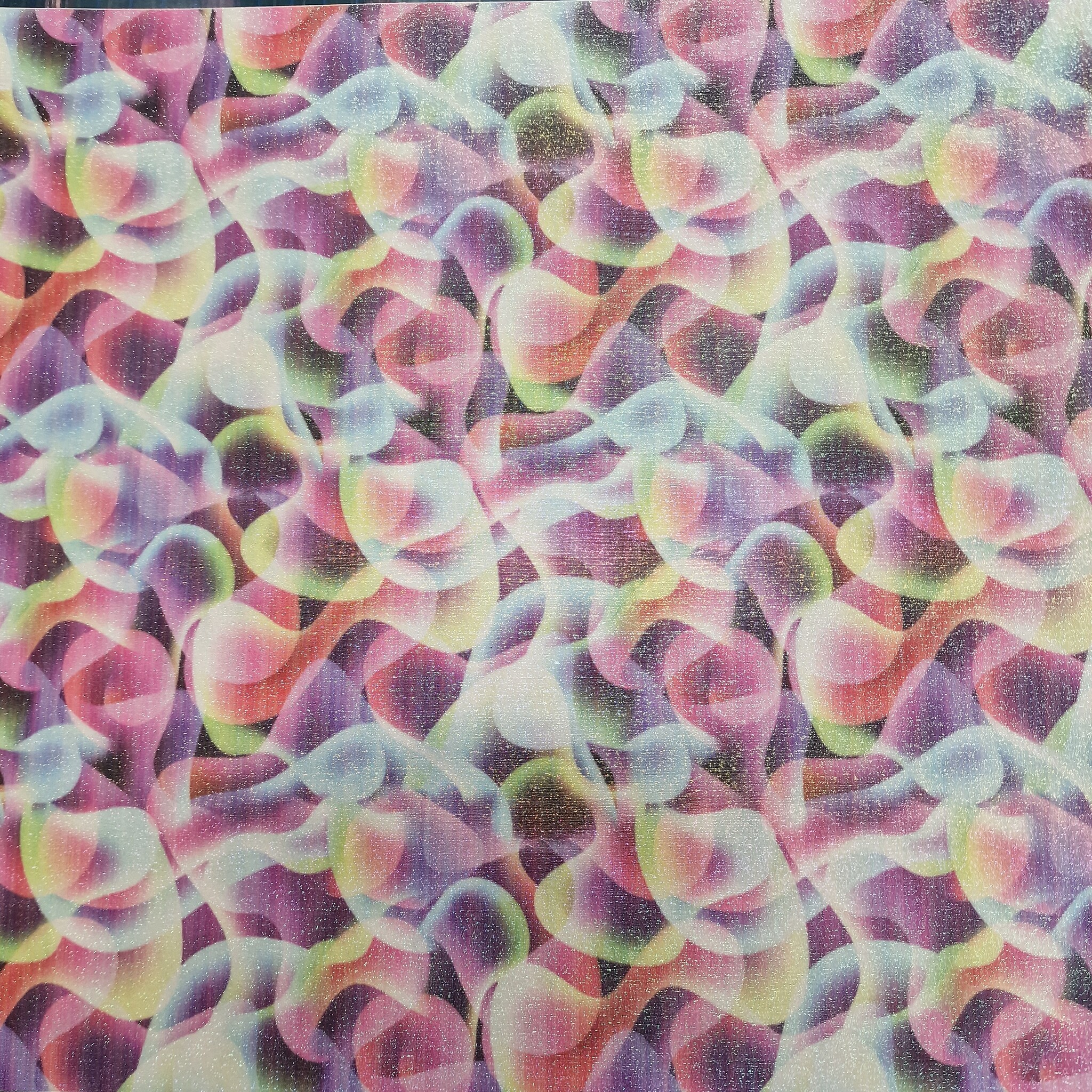 Sparkle Pattern Craft Vinyl Waves - Silhouetteshop