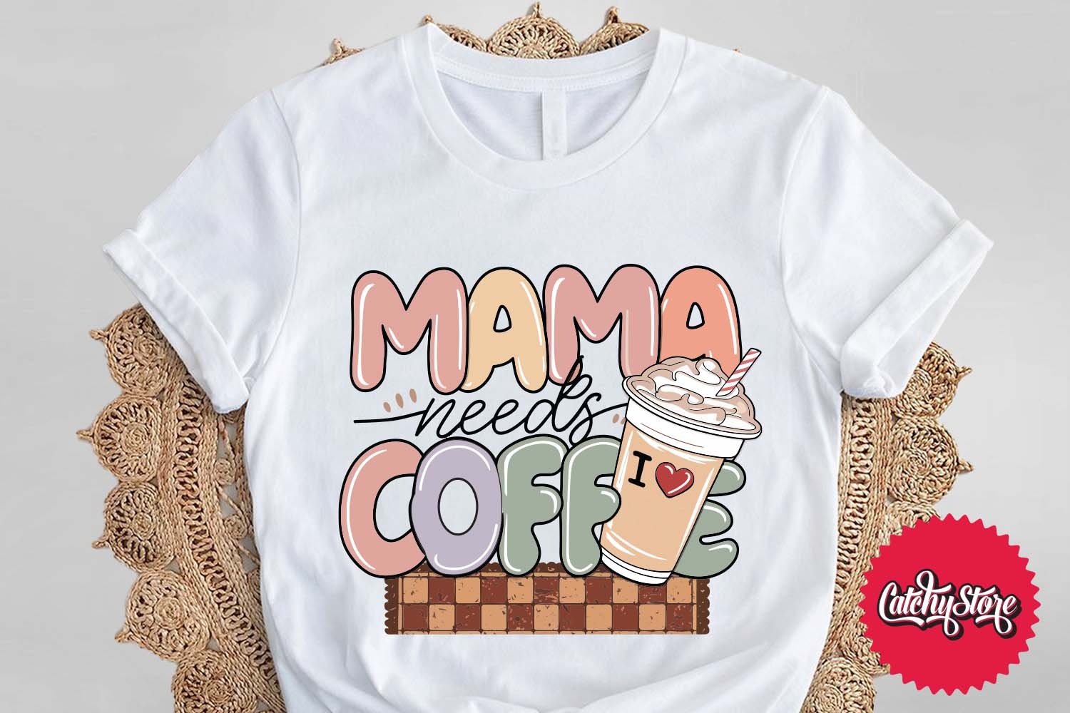 DTF "Mama needs coffee" - Silhouetteshop