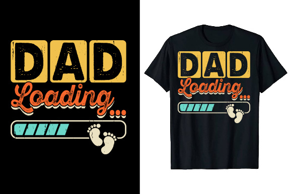 DTF "Dad Loading" - Silhouetteshop