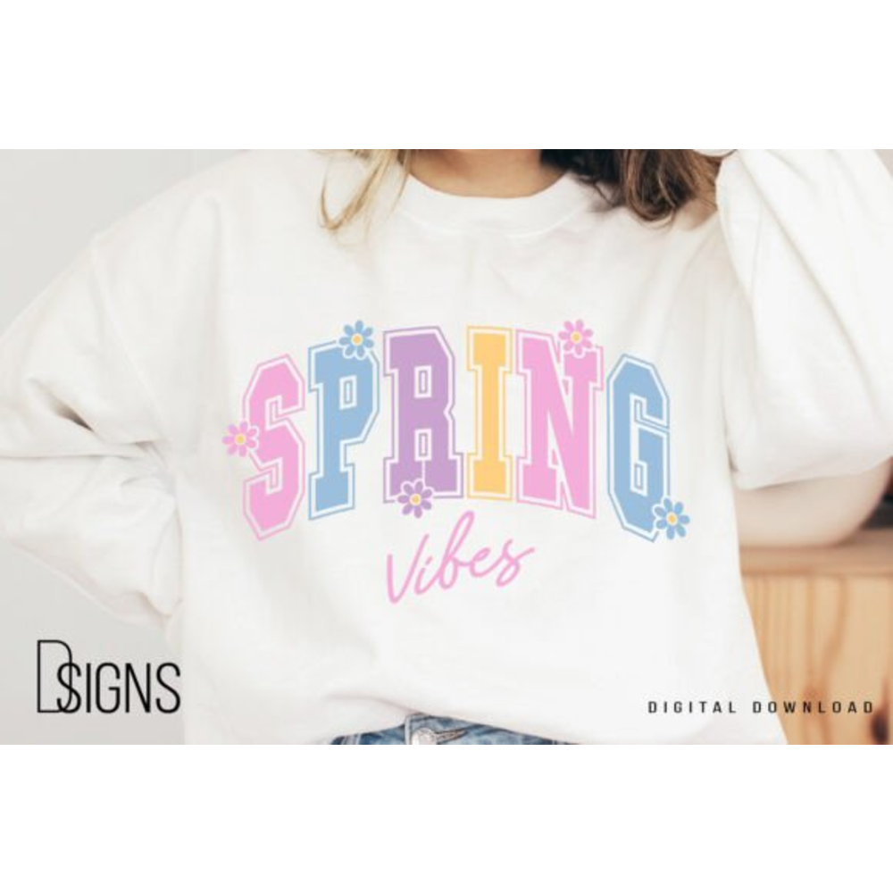 DTF "Spring Vibes" - Silhouetteshop
