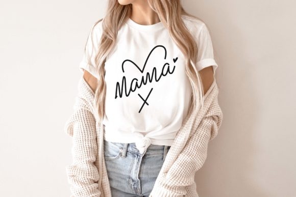 DTF "Mama & mini Heart" - Silhouetteshop