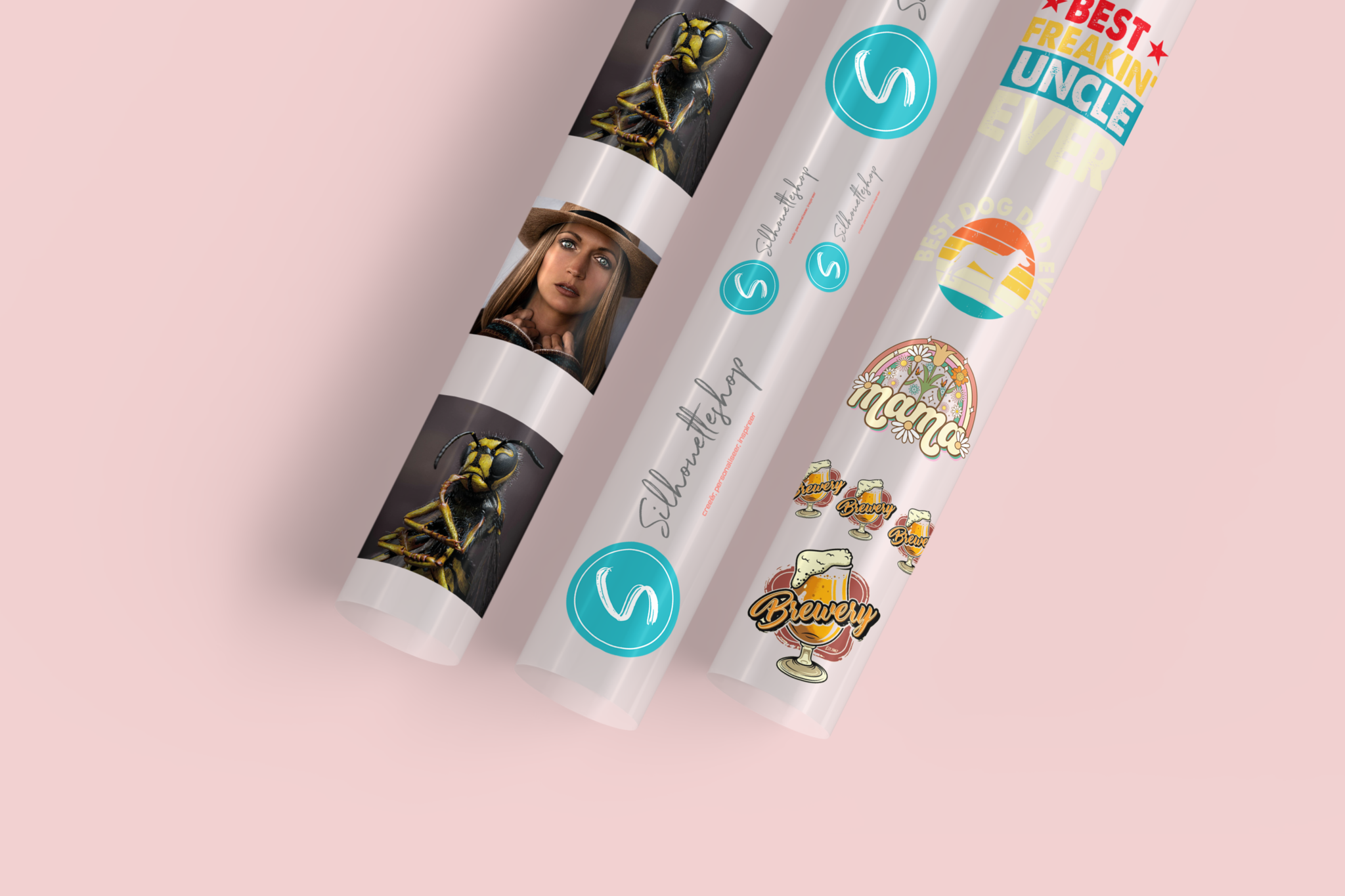 DTF Met Design Transfer (55cm x 1 meter) - Silhouetteshop