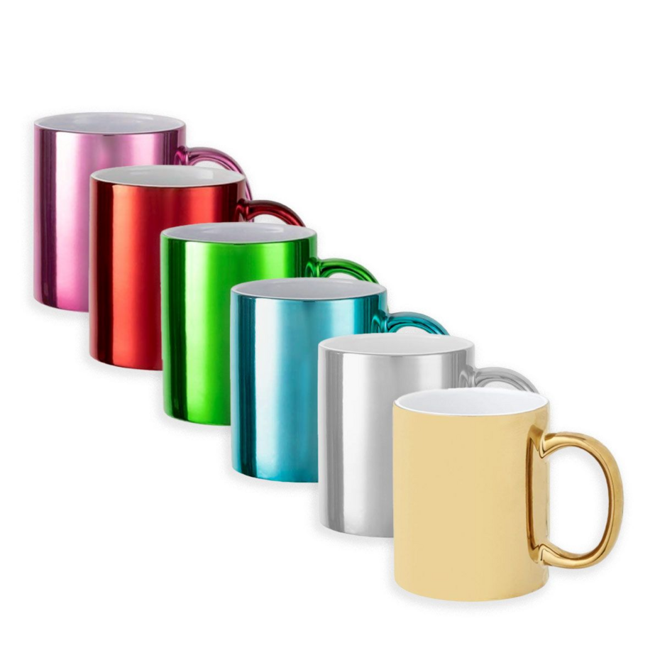 Metallic mokken (sublimatie) - Silhouetteshop