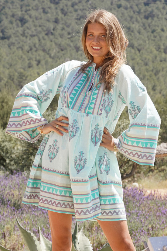 ibzmode Robe Holly Aqua