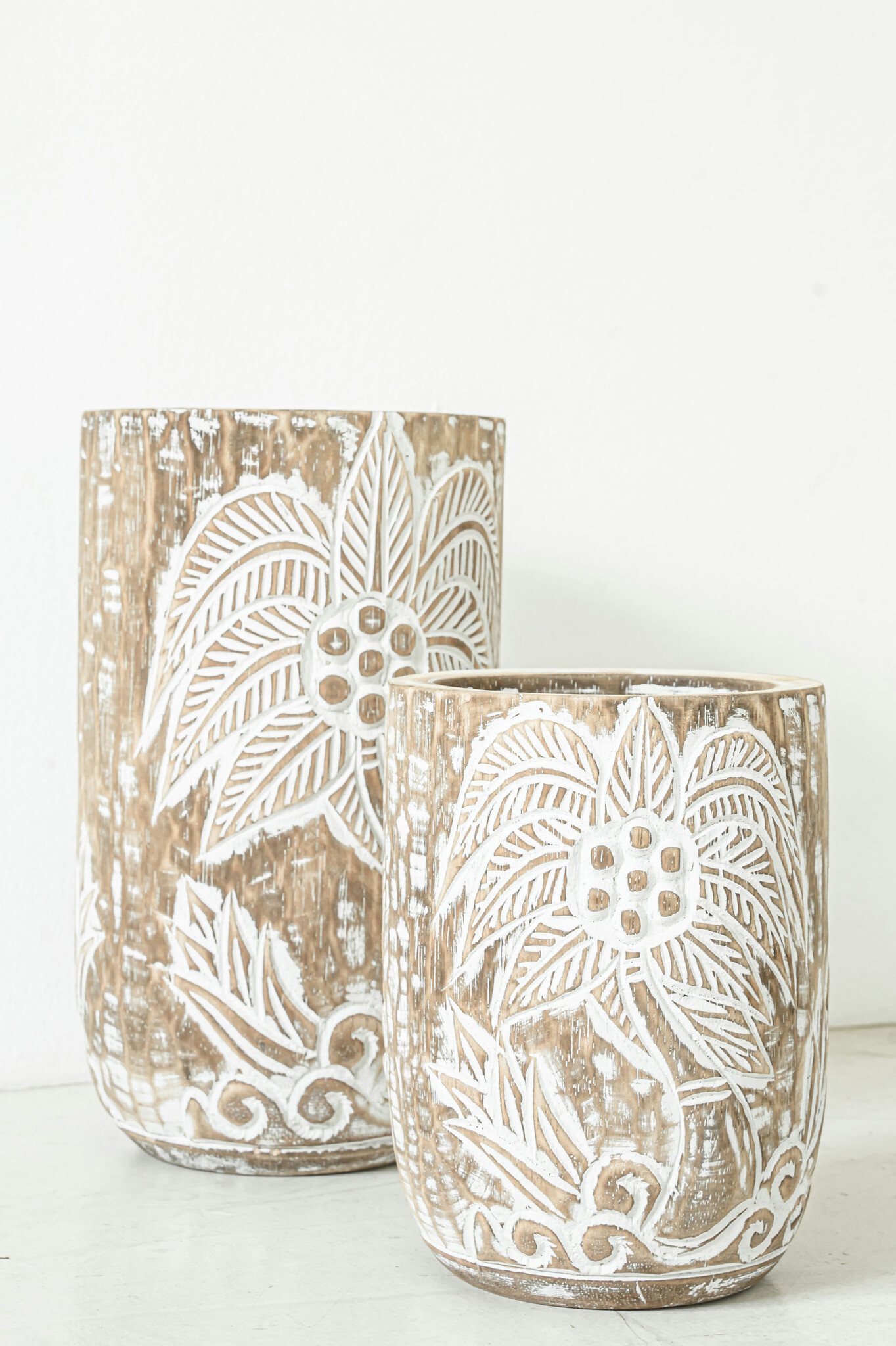 ibzmode living Pot Palem Palmtree Brown