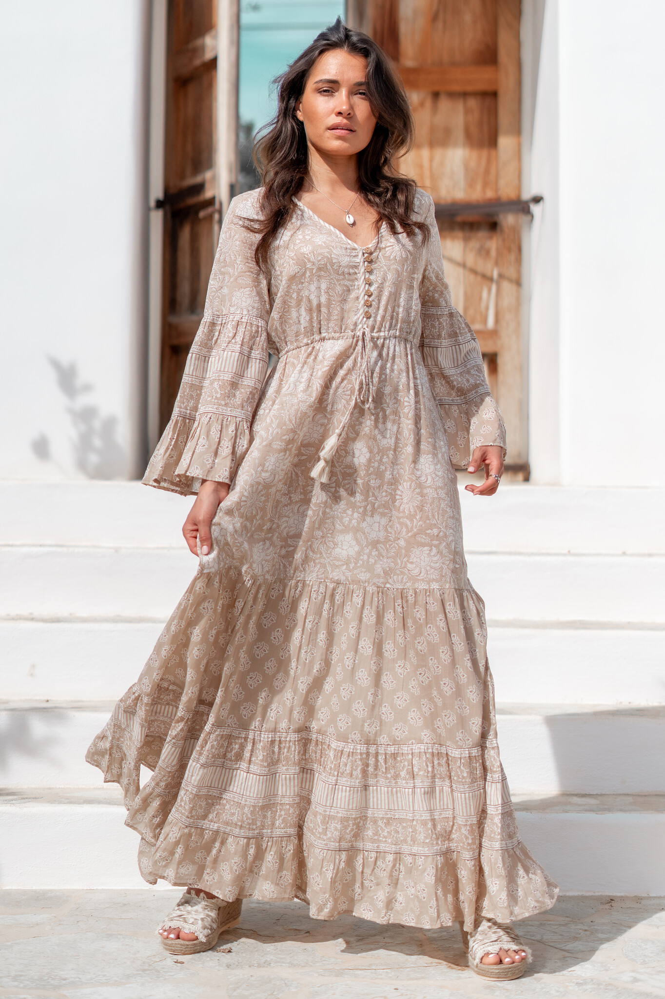 ibzmode Robe Jesenia Naturelle