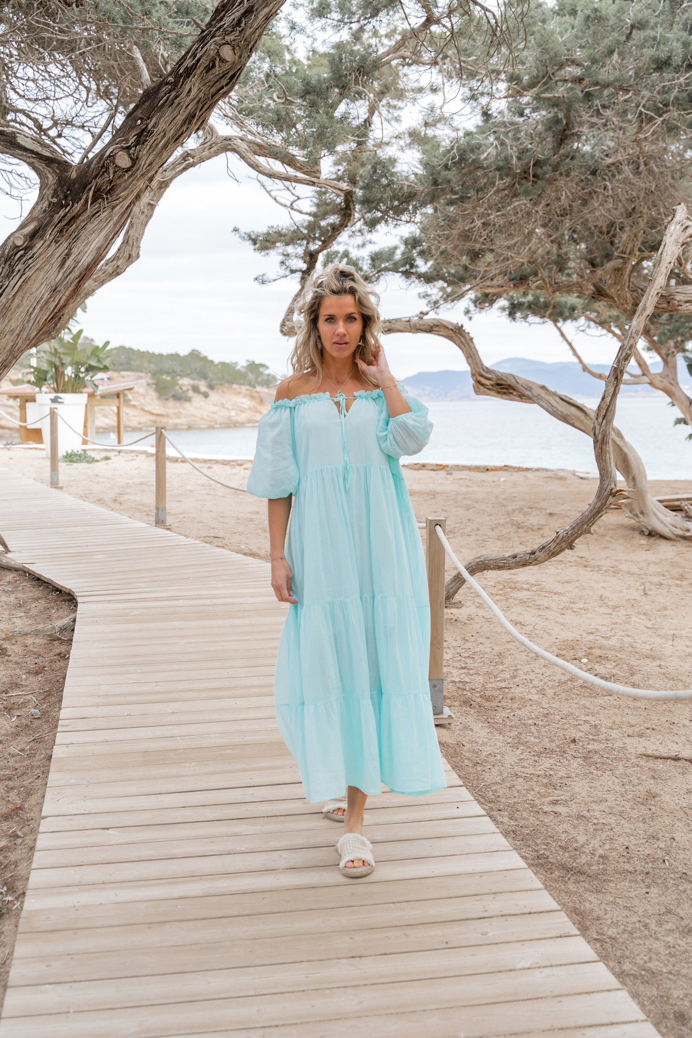 ibzmode Robe Peralta Aqua