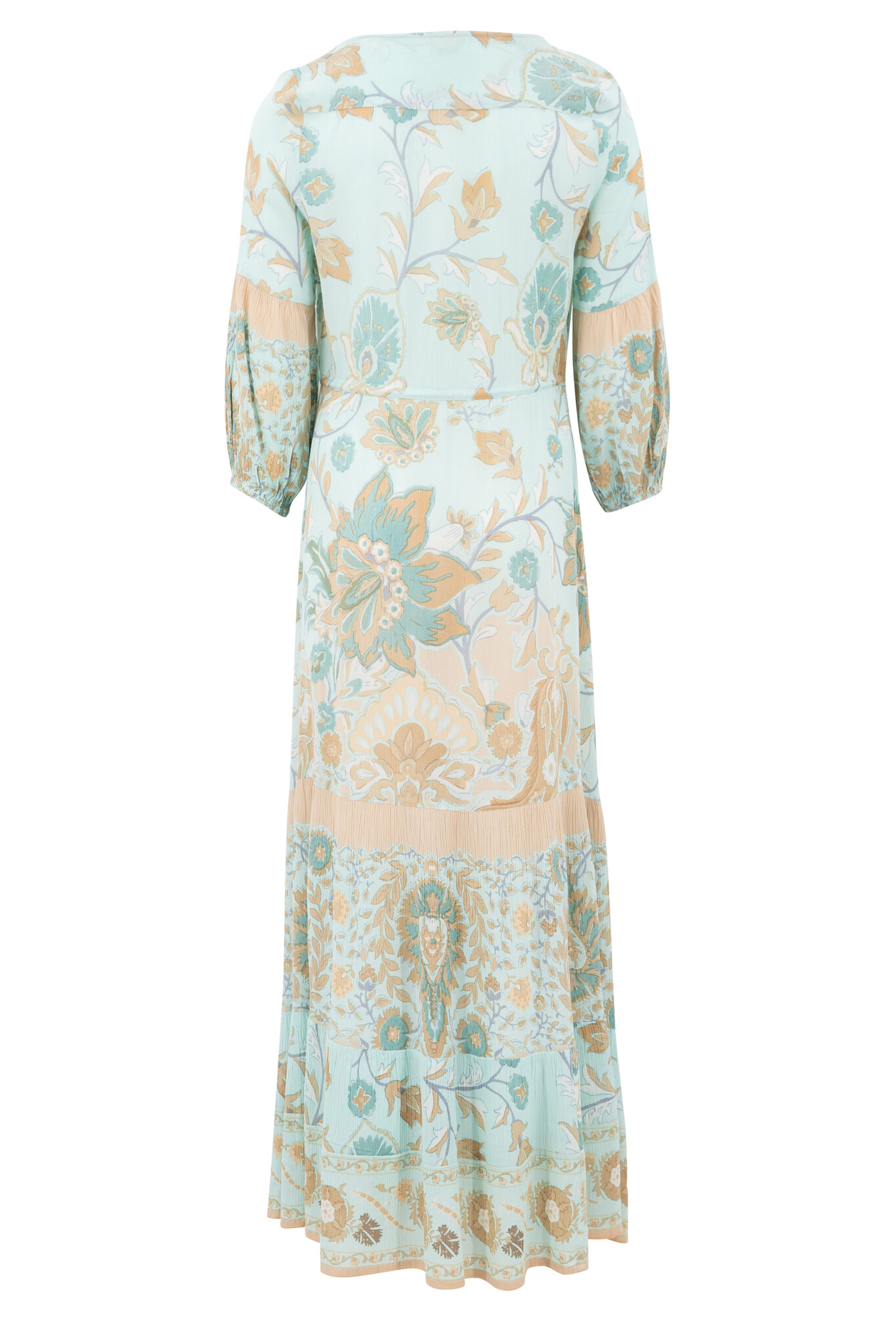 ibzmode Kleid Gloria Flower Aqua