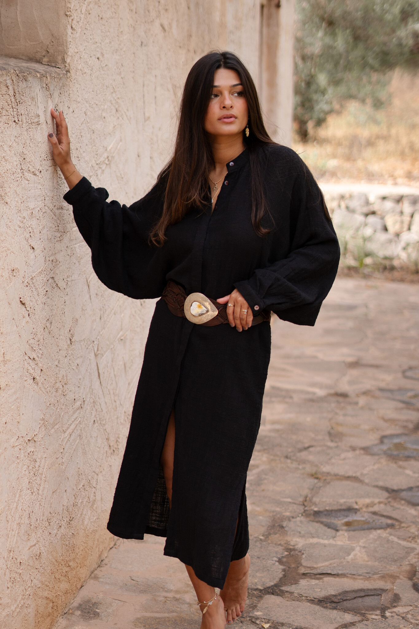 "Elegante Dress Fedelia Black - Perfect voor Elke Gelegenheid!"