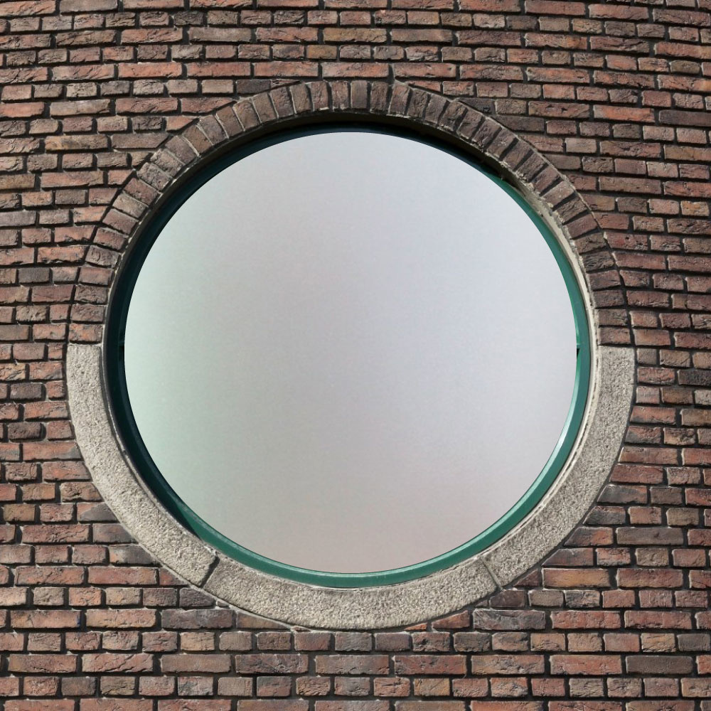 Raamfolie op maat rond - Muursticker4sale