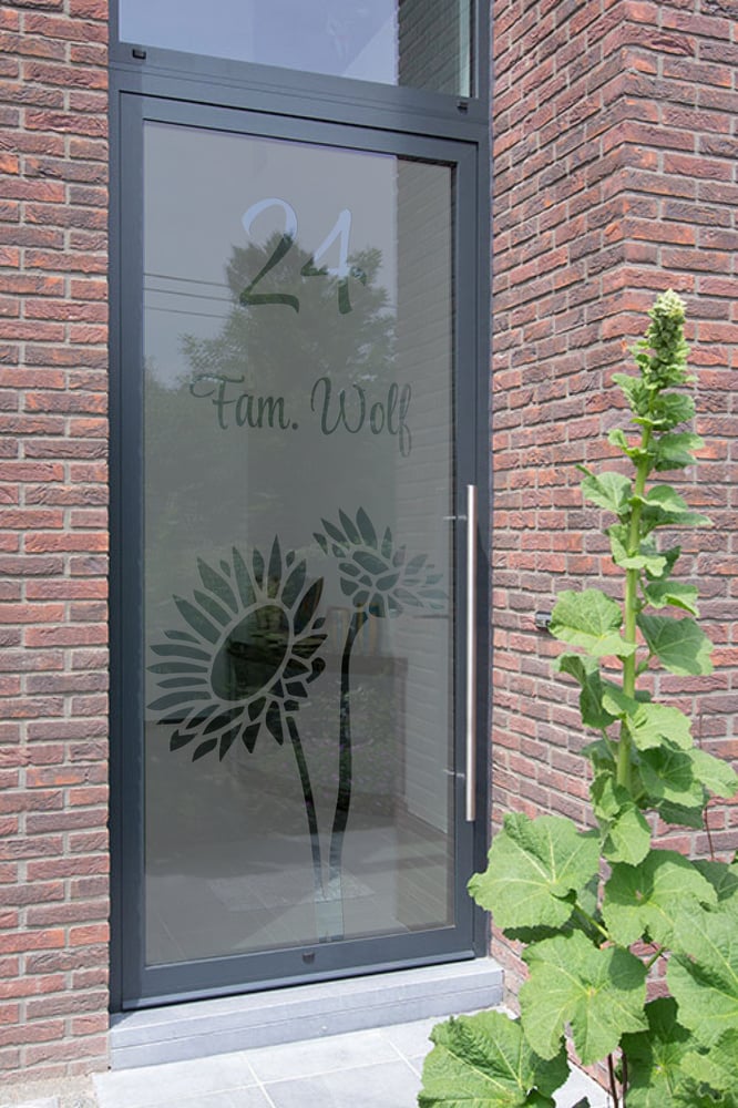 Raamfolie Paardenbloem - Muursticker4sale