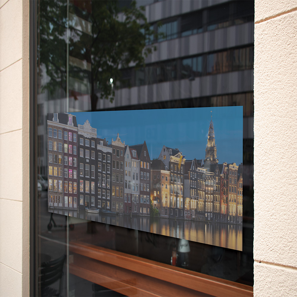 Raamfolie in Amsterdam - Muursticker4sale