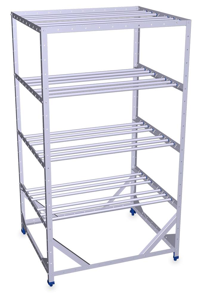 Cart for sausages and cured meat - INOX RVS FOR FOOD INDUSTRY