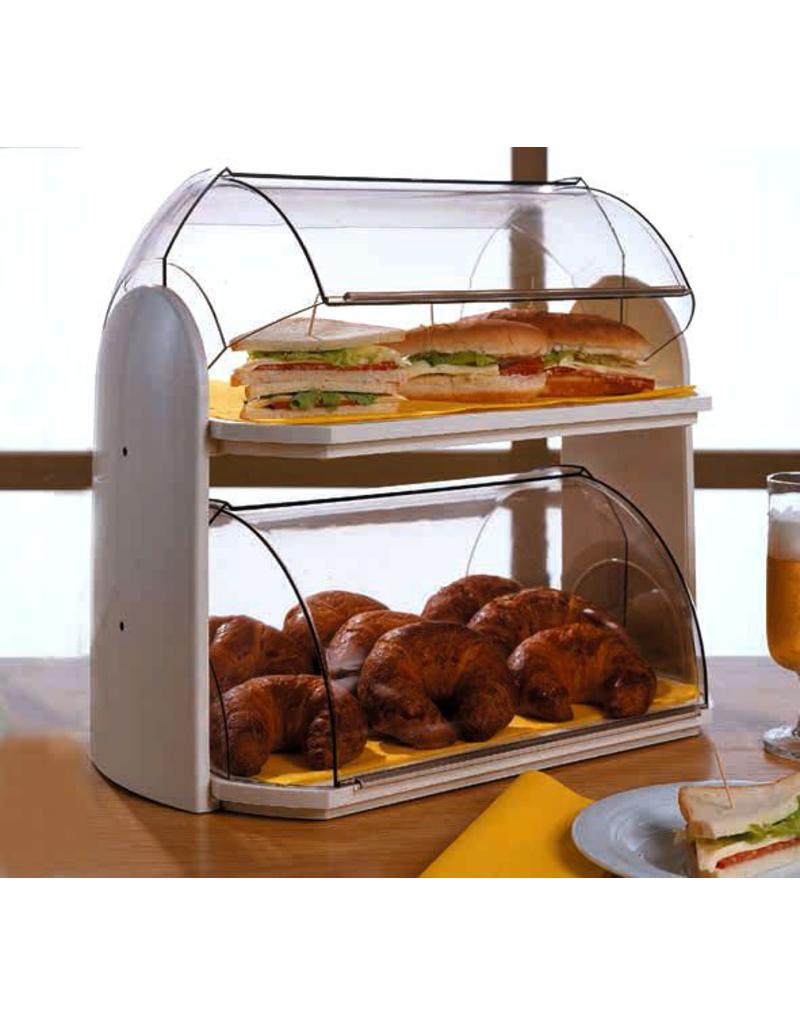 Pastry showcase with two levels - INOX RVS FOR FOOD INDUSTRY