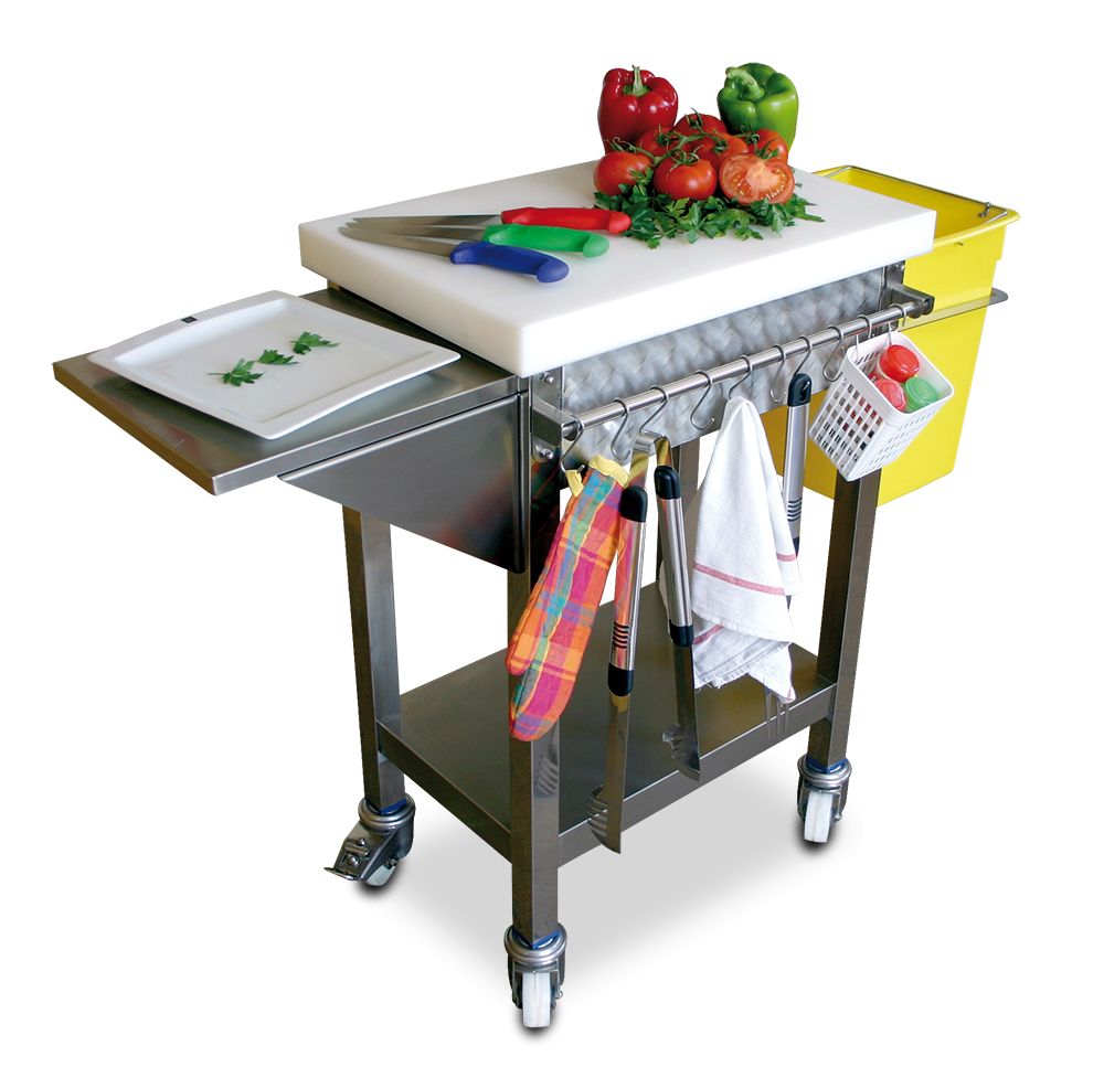 Chopping Block for barbecues - INOX RVS FOR FOOD INDUSTRY