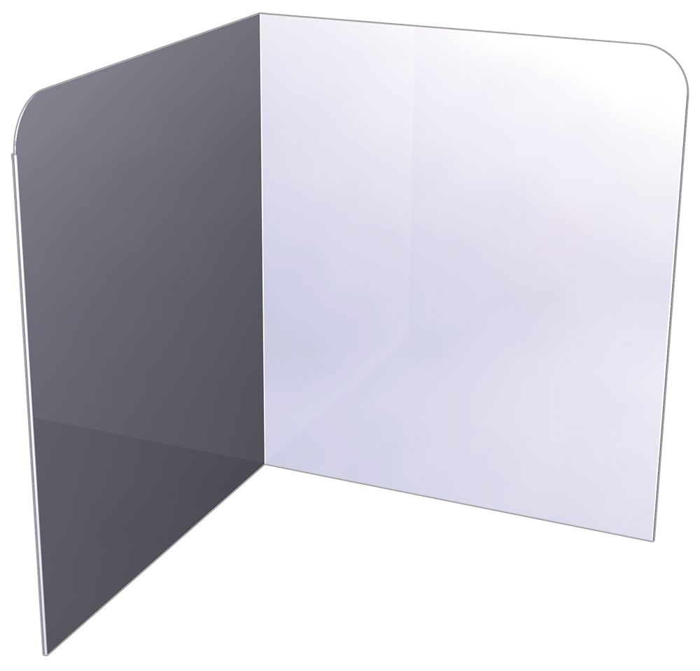 Inox Angle splashboard - INOX RVS FOR FOOD INDUSTRY