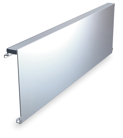 Front panel for shelves - INOX RVS FOR FOOD INDUSTRY