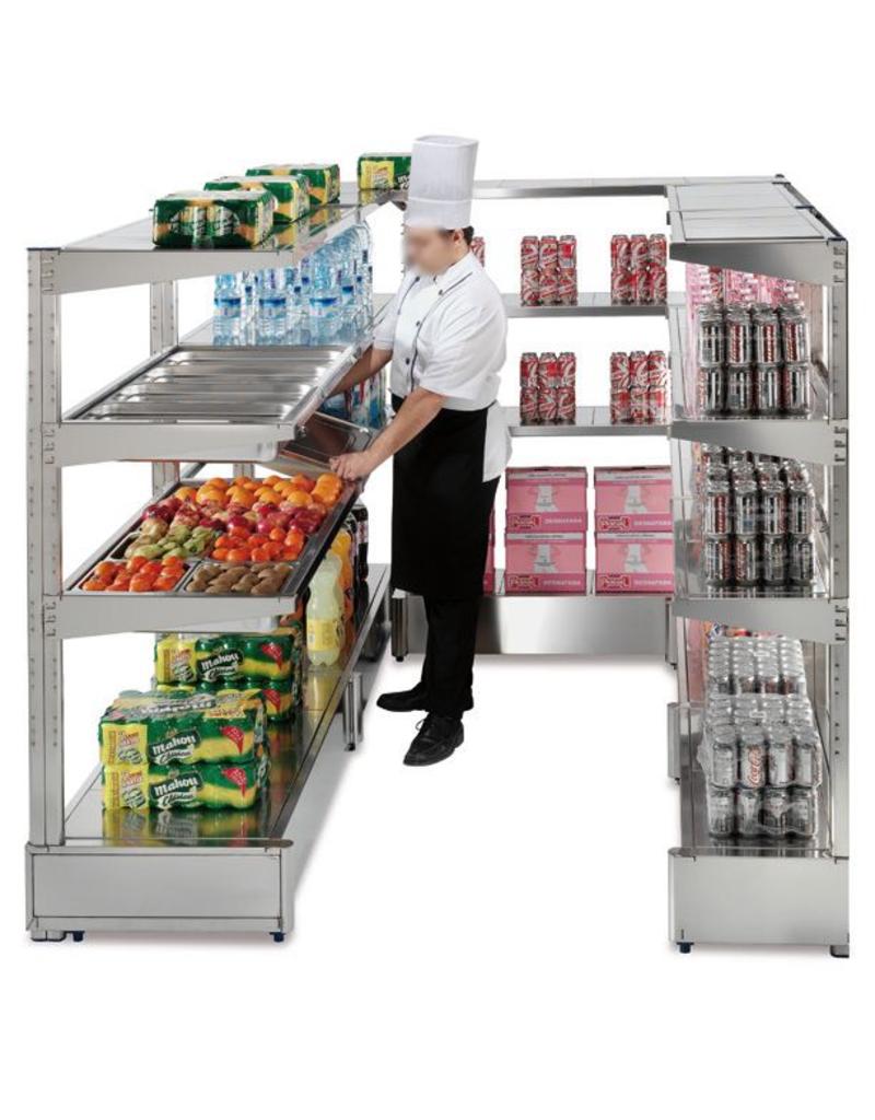Extension kit for single rack - INOX RVS FOR FOOD INDUSTRY