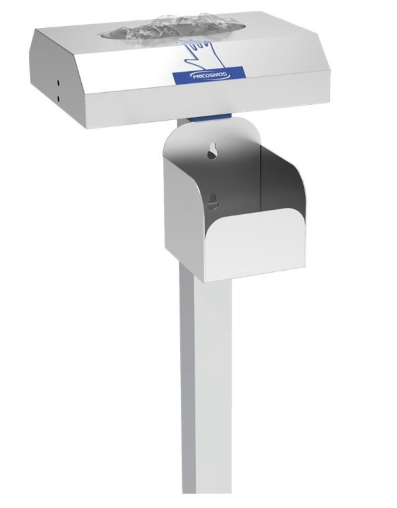 Mixed column for gloves and hydroalcoholic gel bottle - INOX RVS FOR ...