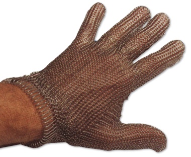 Mesh gloves in stainless steel expert model - INOX RVS FOR FOOD INDUSTRY
