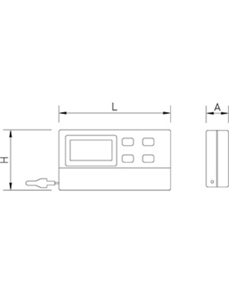 Digital Fridge and freezer thermometer with probe - INOX RVS FOR FOOD ...