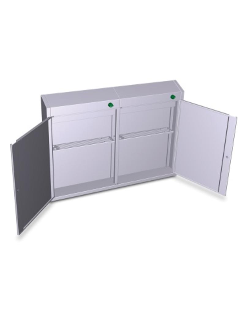 Sterilizing cabinet with UV for knives - INOX RVS FOR FOOD INDUSTRY