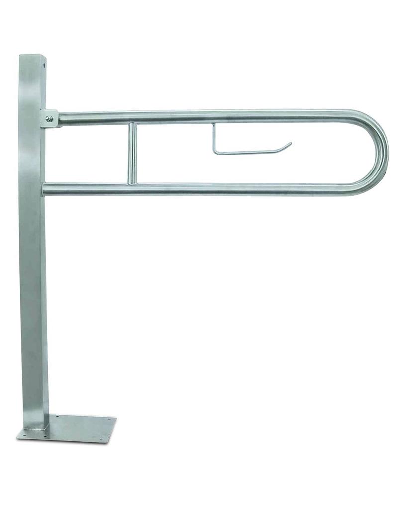 Support bar mounted on the floor - INOX RVS FOR FOOD INDUSTRY